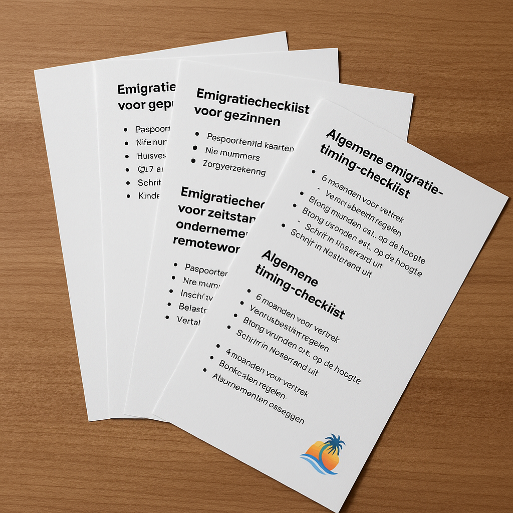 Emigreren naar Spanje? Download hier gratis de enige checklists die je écht nodig hebt - CAZAHAR